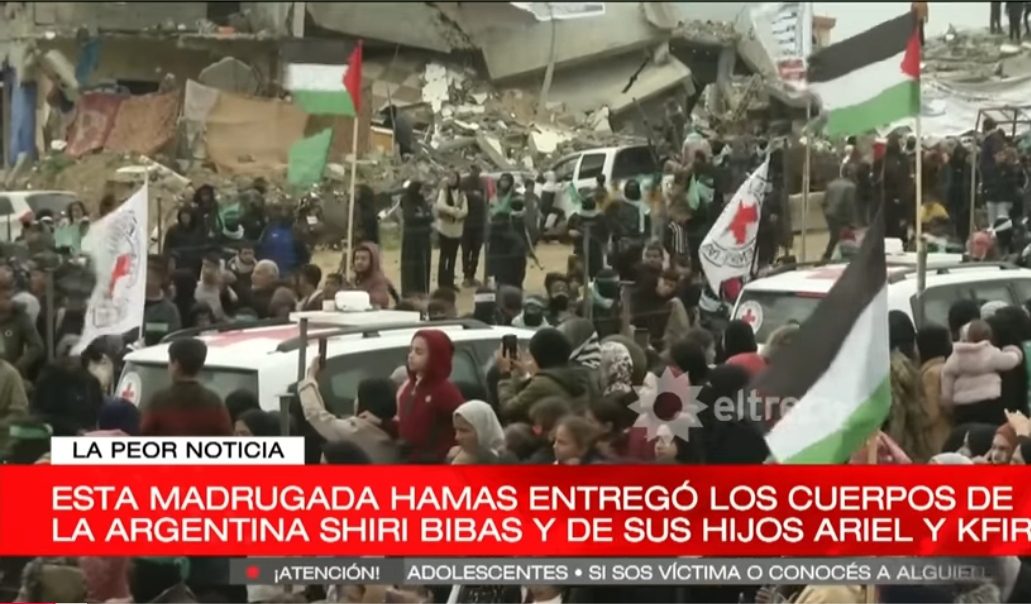 LA PEOR NOTICIA: Hamas entregó los cuerpos de la argentina Shiri Bibas y...